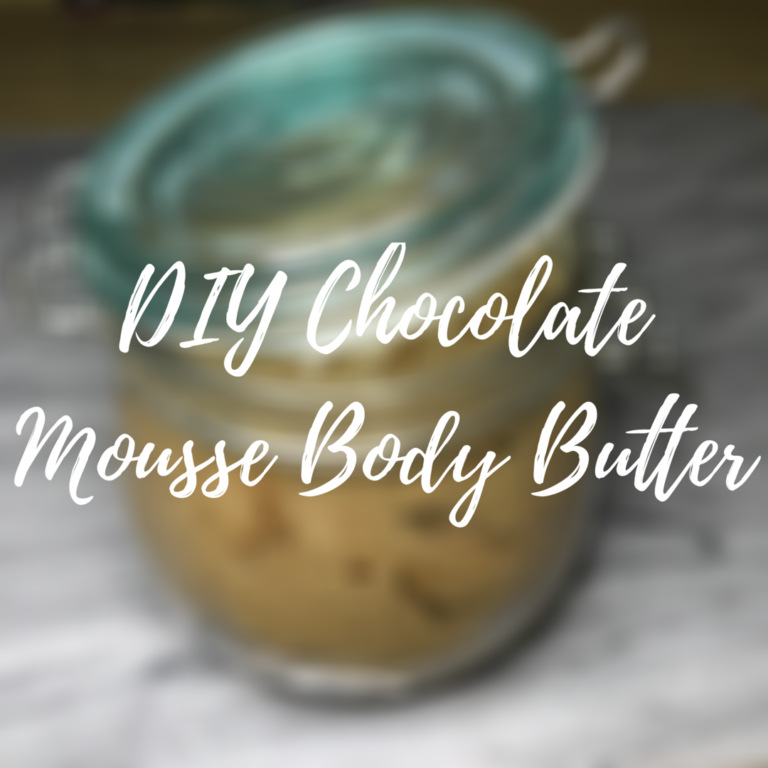 DIY: Chocolate Mousse Body Butter – Essentially Sammie